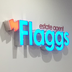 Illuminated Office Wall Signs | Illuminated Business Signs UK - Bespoke ...